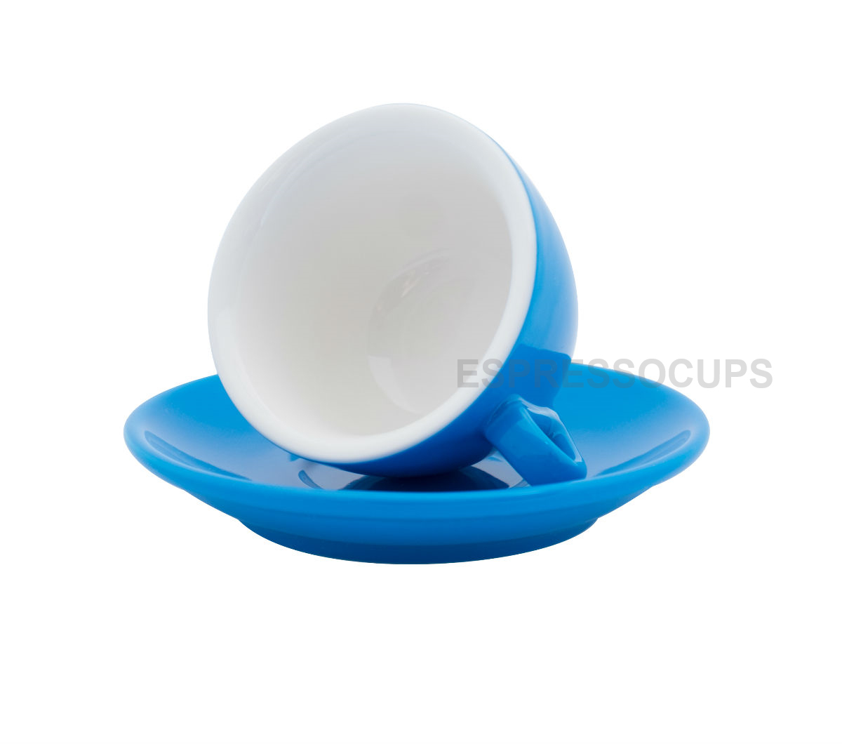 ROSA Cappuccino Cups 165ml - blue - ESPRESSOCUPS PTE LTD