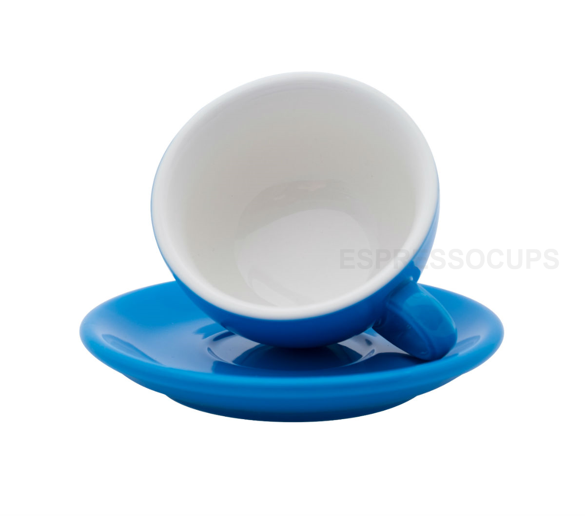 ROSA Cappuccino Cups 200ml - blue - ESPRESSOCUPS PTE LTD