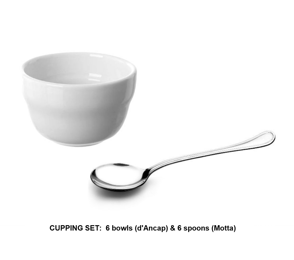 CUPPING SET - bundle A (6+6) - ESPRESSOCUPS PTE LTD