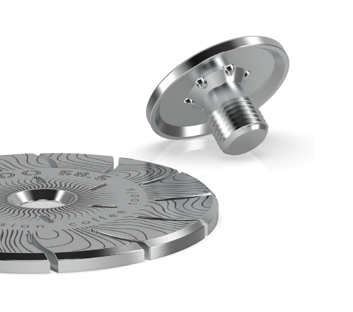 PESADO HD Shower Screen for LM Machines - ESPRESSOCUPS PTE LTD