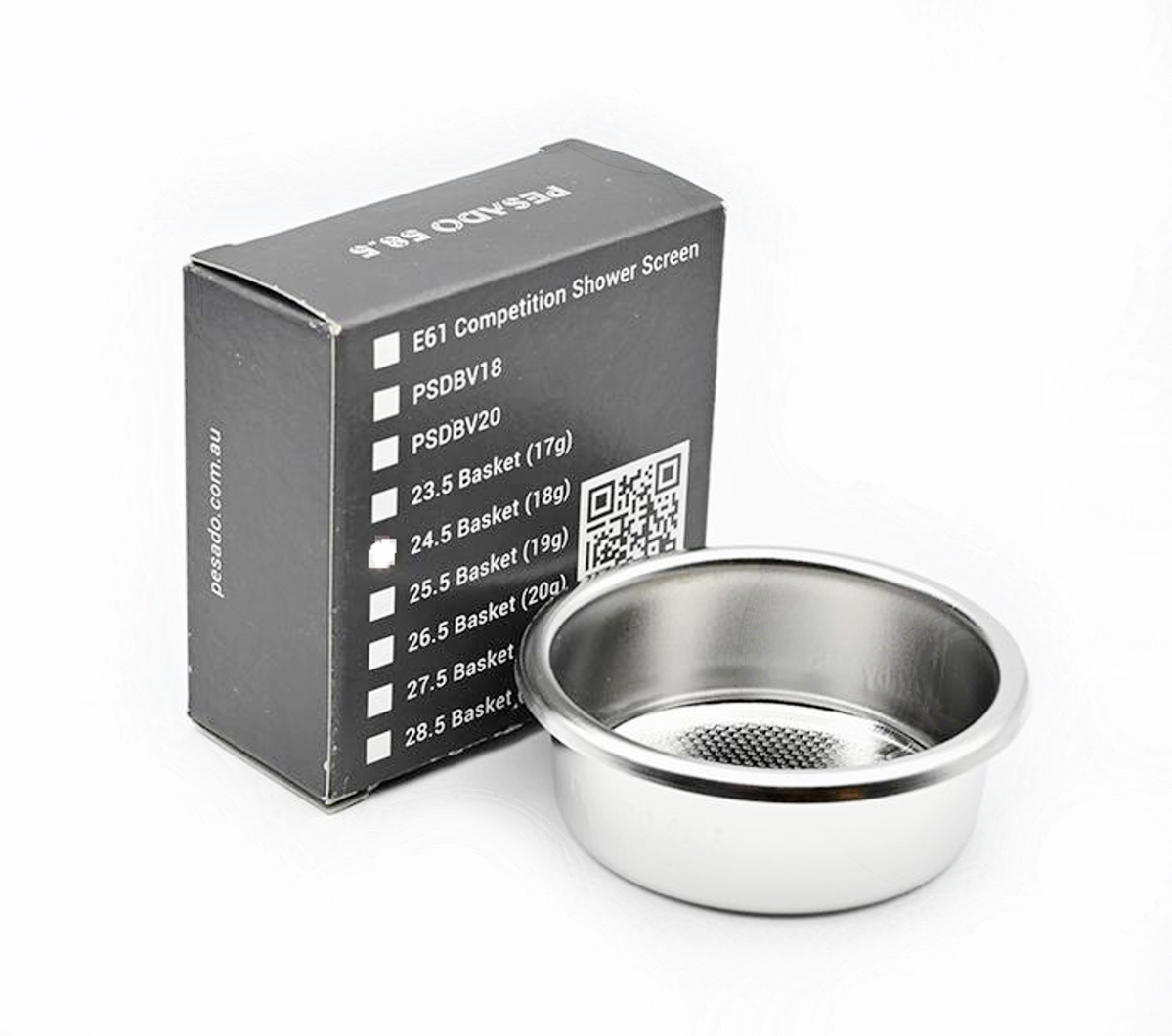 VST Precision Basket 15g - ridgeless - ESPRESSOCUPS PTE LTD