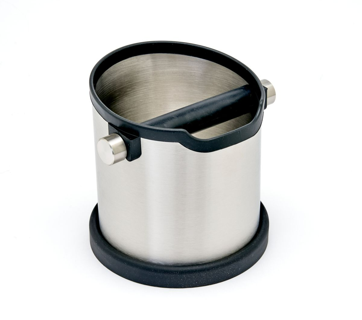 RHINO Knock Box Stainless Steel - ESPRESSOCUPS PTE LTD
