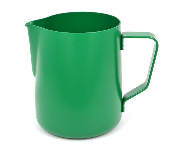 Milk Pitcher STEALTH 950ml - green - ESPRESSOCUPS PTE LTD