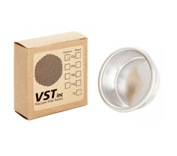 VST Precision Basket 22g - ridgeless - ESPRESSOCUPS PTE LTD